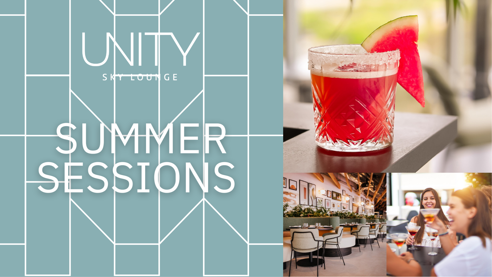 Unity Sky Lounge | Summer Sessions (Ariano Rossetti: 18 August) | Unity Place